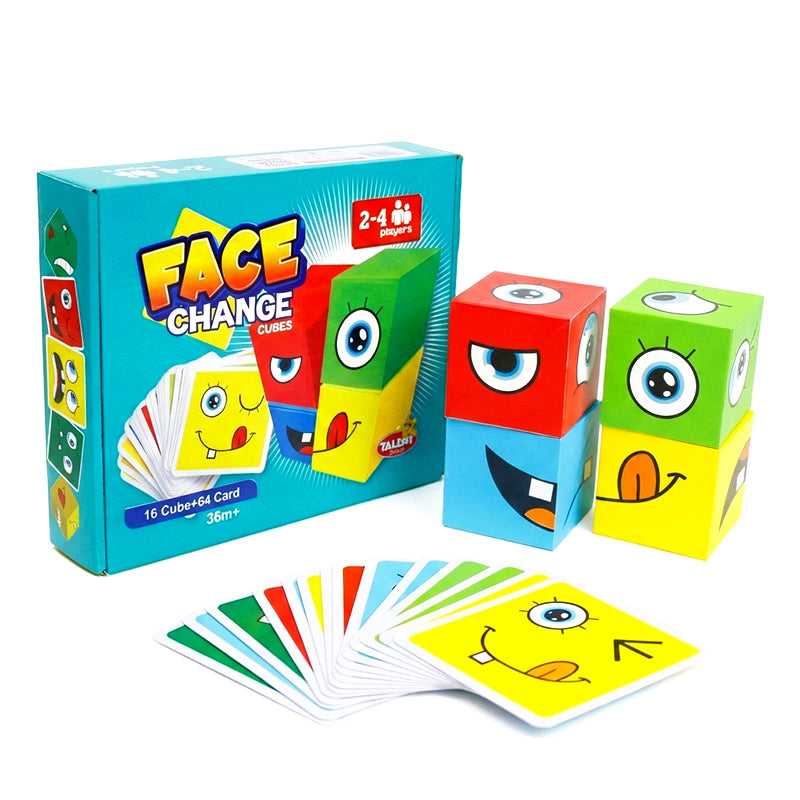 Face cube - بازل تعبيرات الوجه – Omar Toys